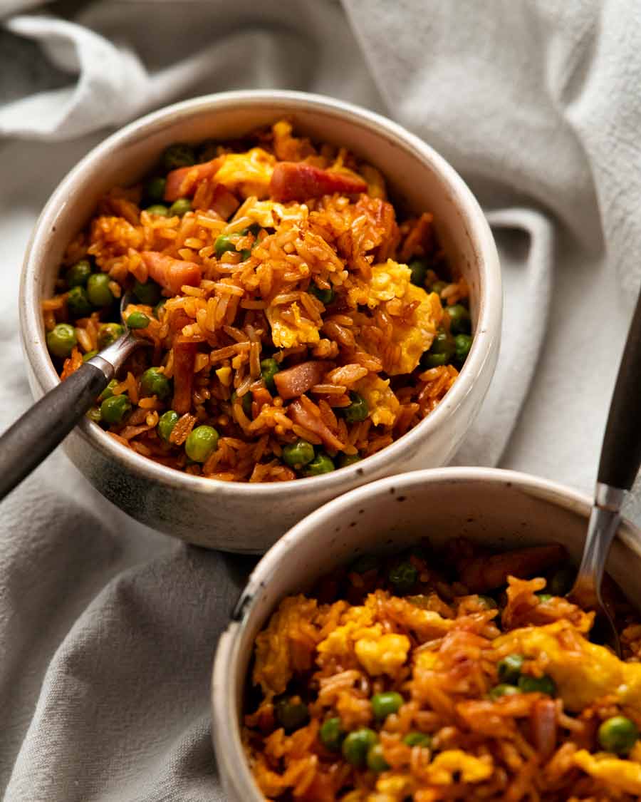 Red Vietnamese Fried Rice - Everyday New Recipes